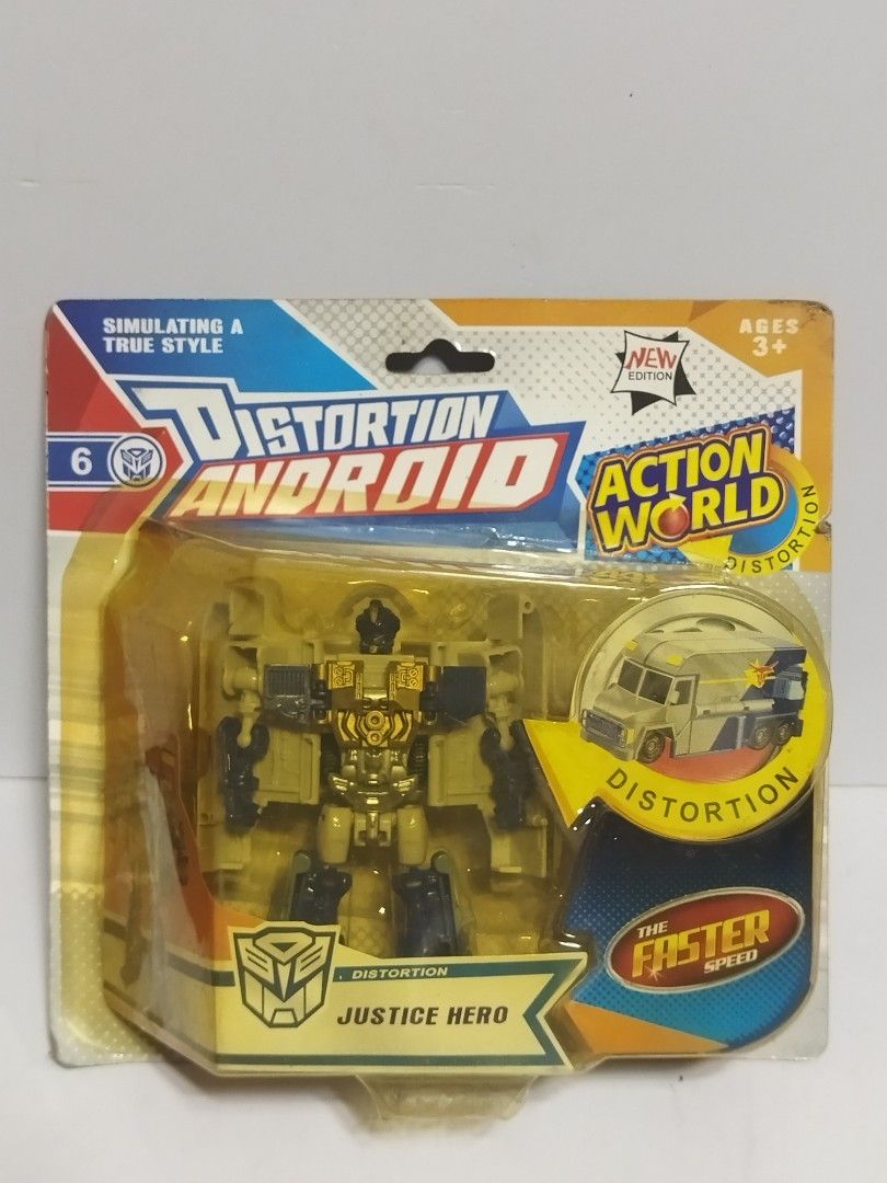 Transformers Distortion Android, Hobbies & Toys, Toys & Games on Carousell