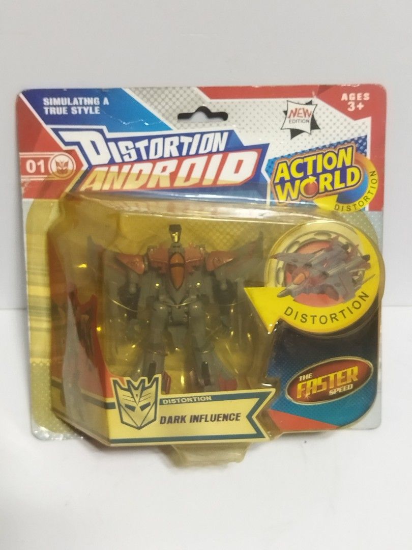 Transformers Distortion Android, Hobbies & Toys, Toys & Games on Carousell