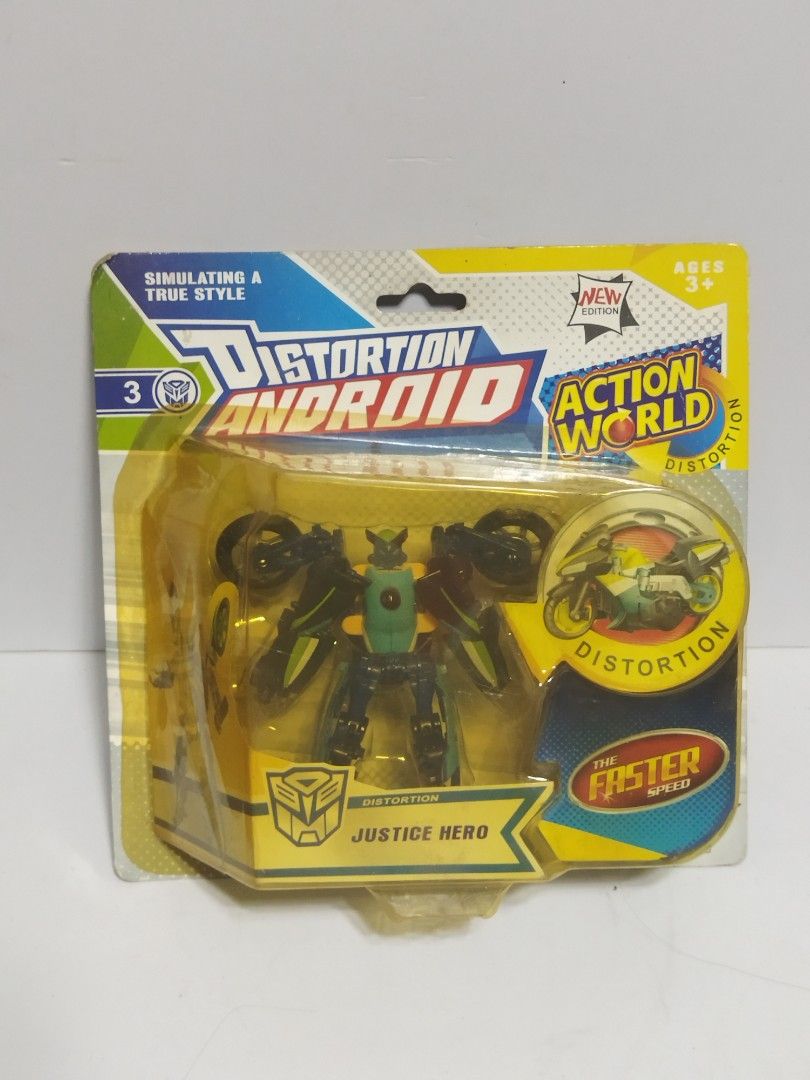 Transformers Distortion Android, Hobbies & Toys, Toys & Games on Carousell