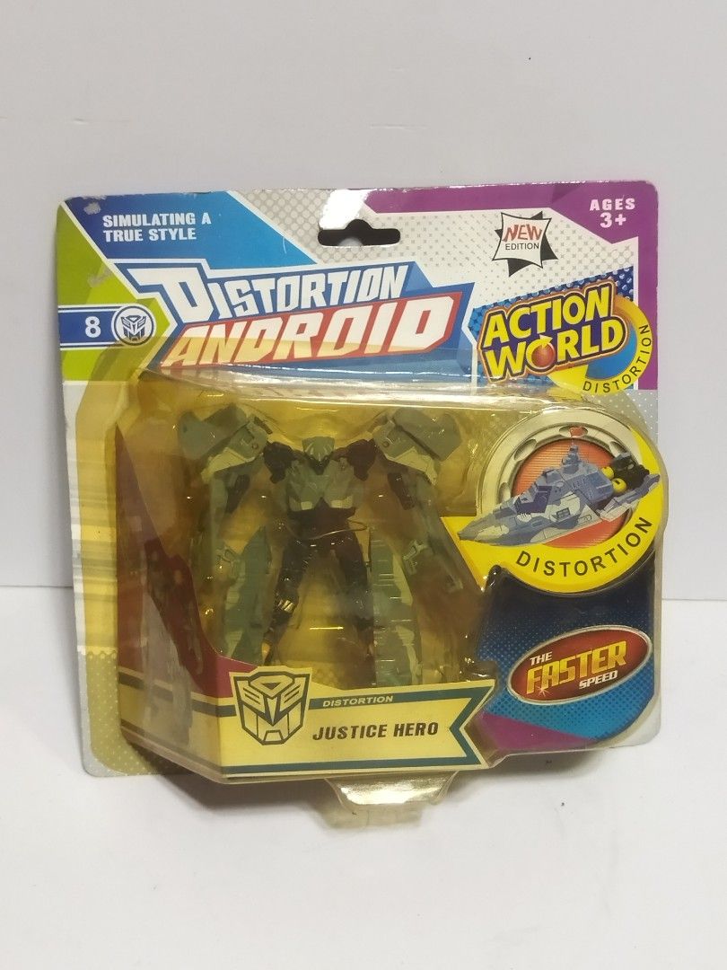 Transformers Distortion Android, Hobbies & Toys, Toys & Games on Carousell