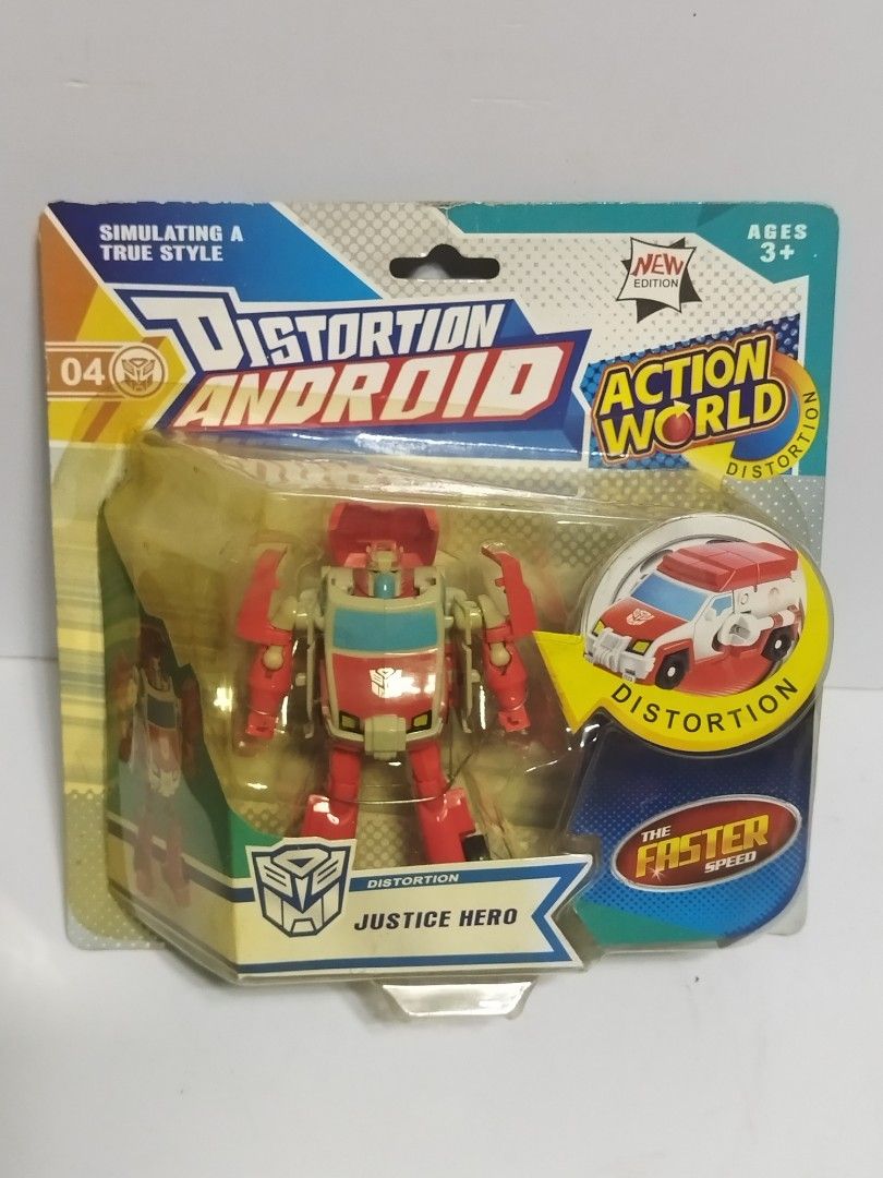 Transformers Distortion Android, Hobbies & Toys, Toys & Games on Carousell