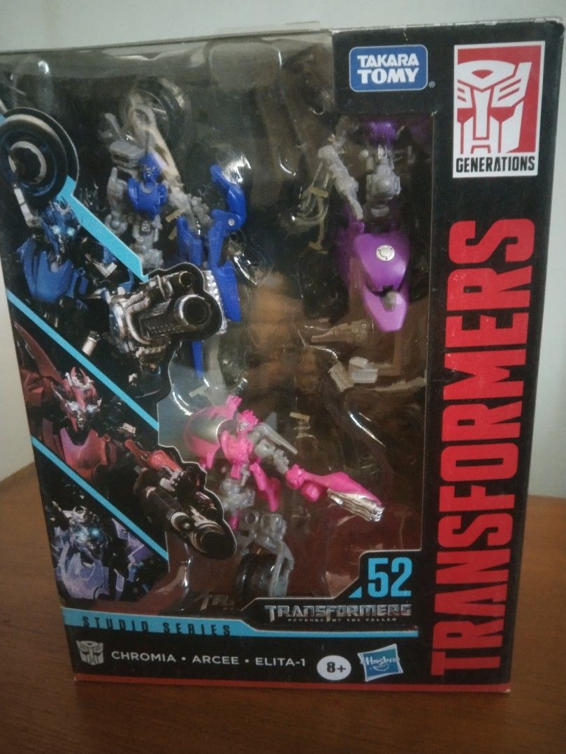 Transformers Studio Series Arcee Chromia Elita-1, Hobbies & Toys, Toys ...