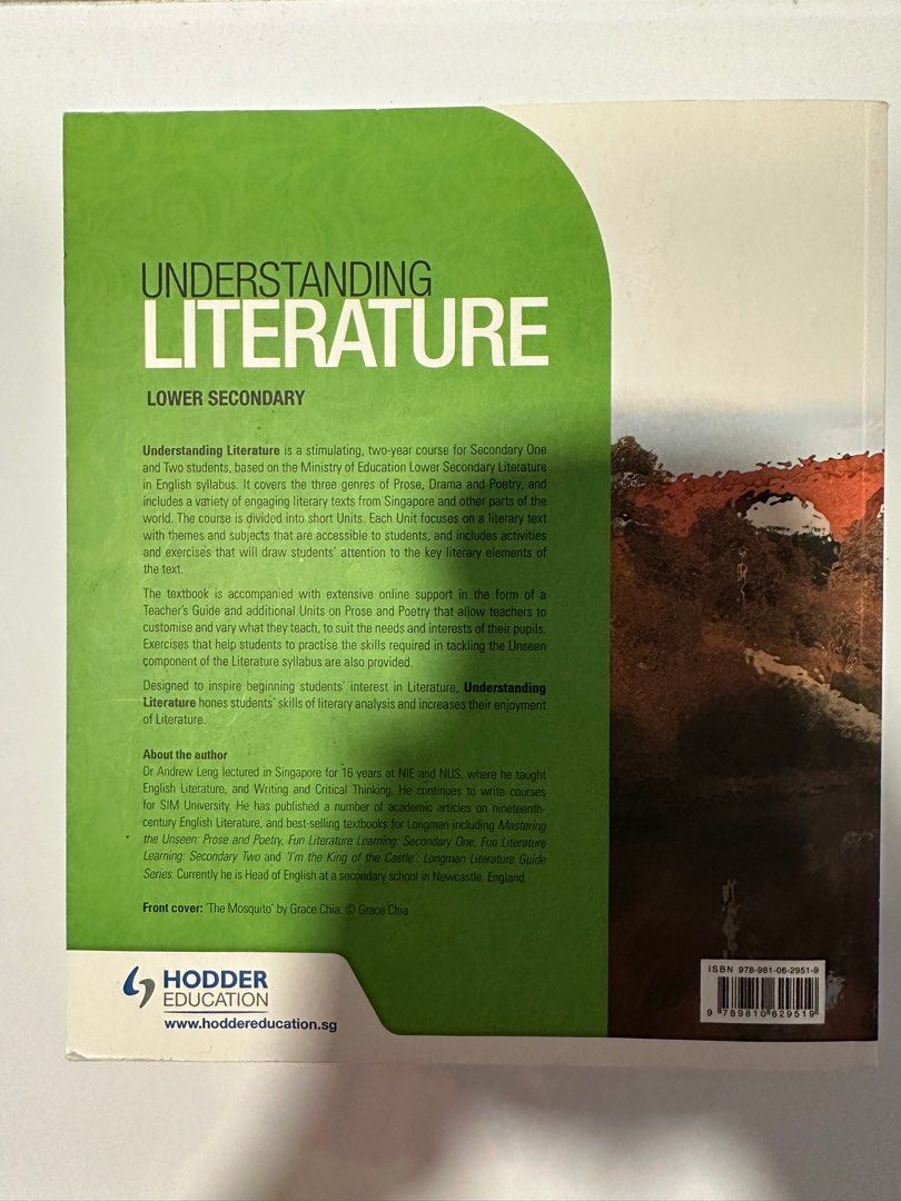 understanding literature lower secondary, Hobbies & Toys, Books ...