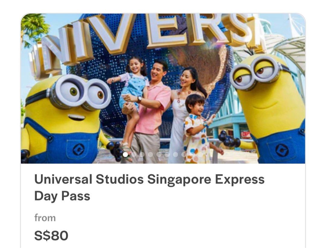 USS ONE DAY PASS CHEAP, Tickets & Vouchers, Local Attractions ...