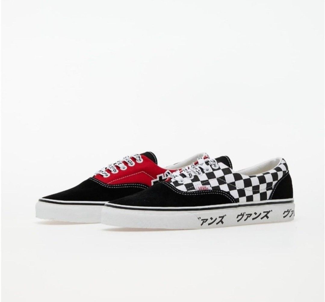 Vans Era Japanese Wording Design, Men's Fashion, Footwear, Casual shoes ...