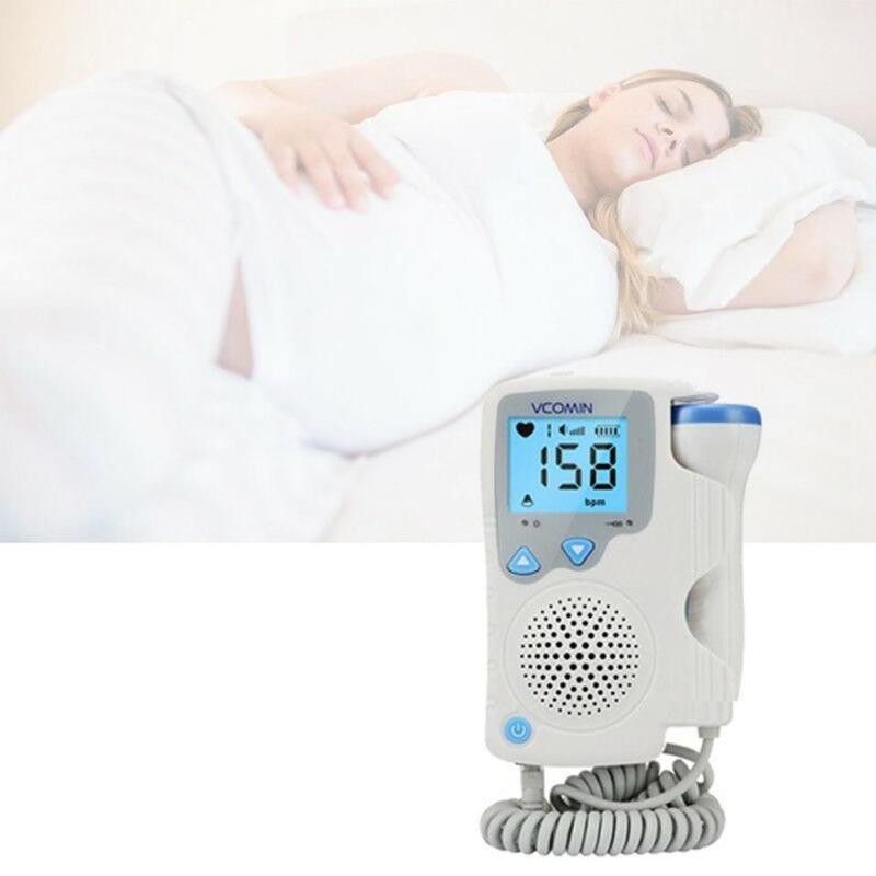 Vcomin Doppler fetal heart sound monitoring instrument Home use fetal ...
