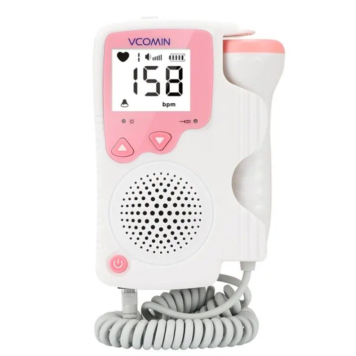 Vcomin Doppler fetal heart sound monitoring instrument Home use fetal ...
