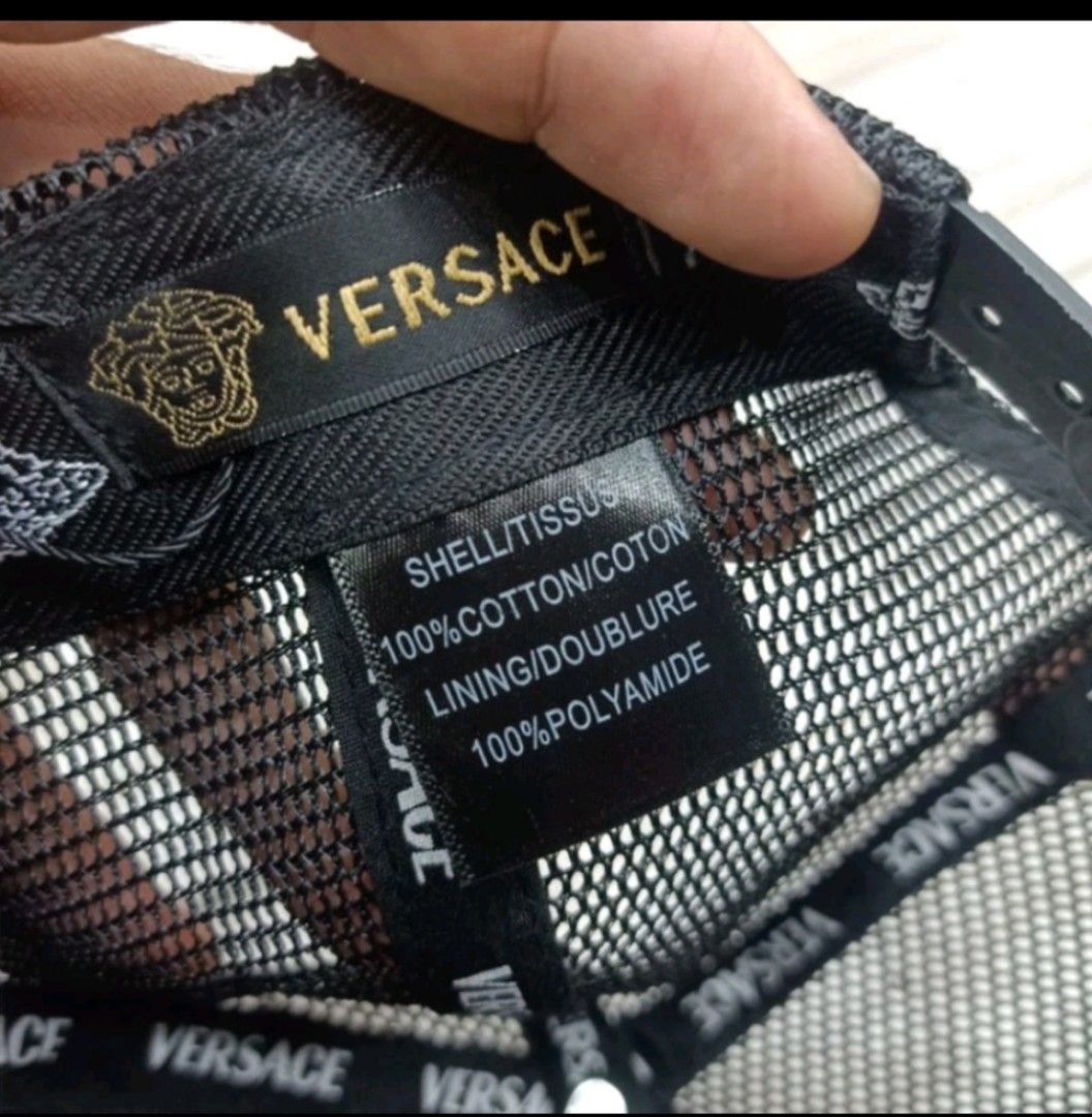Versace cap, Men's Fashion, Watches & Accessories, Caps & Hats on Carousell