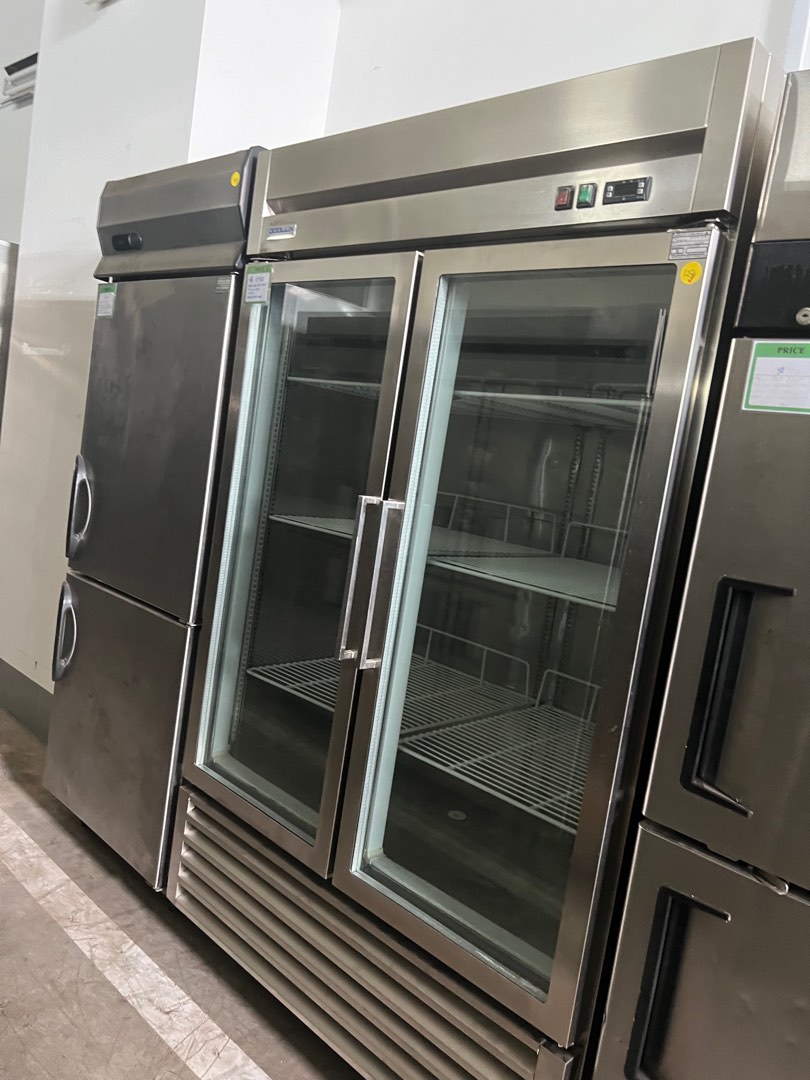 Very New Double Glass Door Chiller/ 2 Glass Door Chiller/ Beverage ...