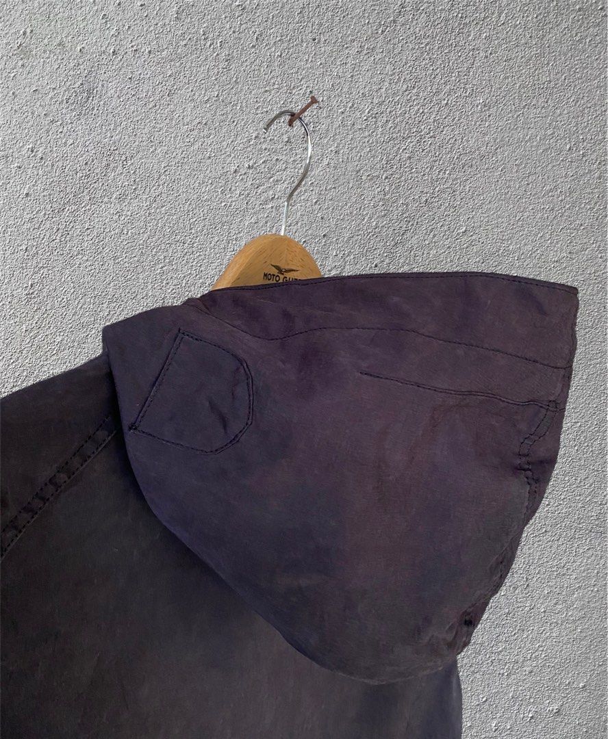 Vintage 90s Repro Army U.S.N Fireman Clasp Parka Hoodie Jacket, Men's ...