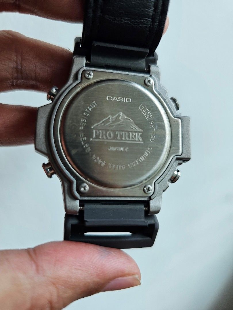 VINTAGE CASIO PROTREK PRT30, Men's Fashion, Watches & Accessories ...