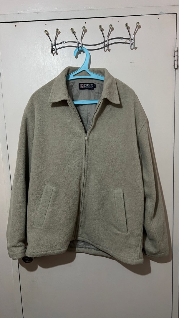 Vintage Chaps Ralph Lauren fleece jacket, Women's Fashion, Coats ...