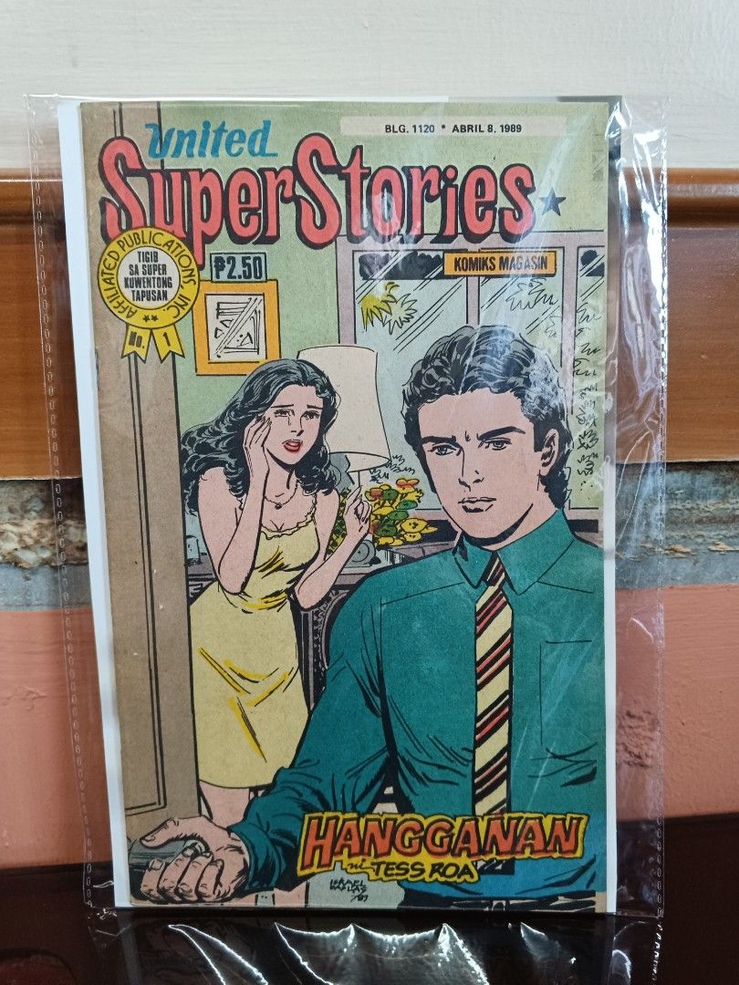 Vintage Tagalog Komiks - United SuperStories - Romance Drama - Abril 8 ...