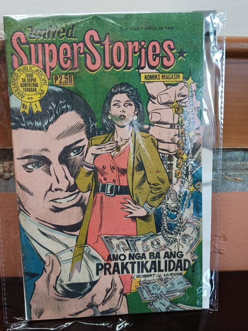 Vintage Tagalog Komiks - United SuperStories - Romance Drama - Abril 22 ...