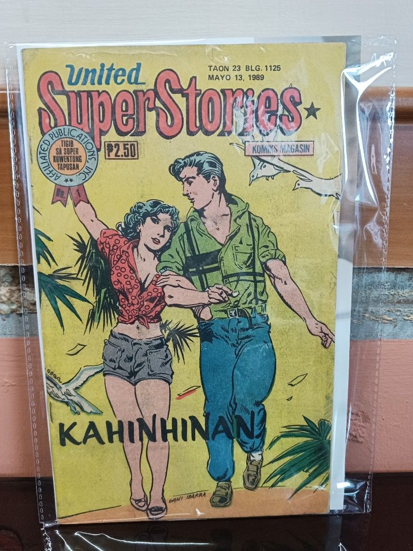 Vintage Tagalog Komiks - United SuperStories - Romance Drama - Mayo 13 ...