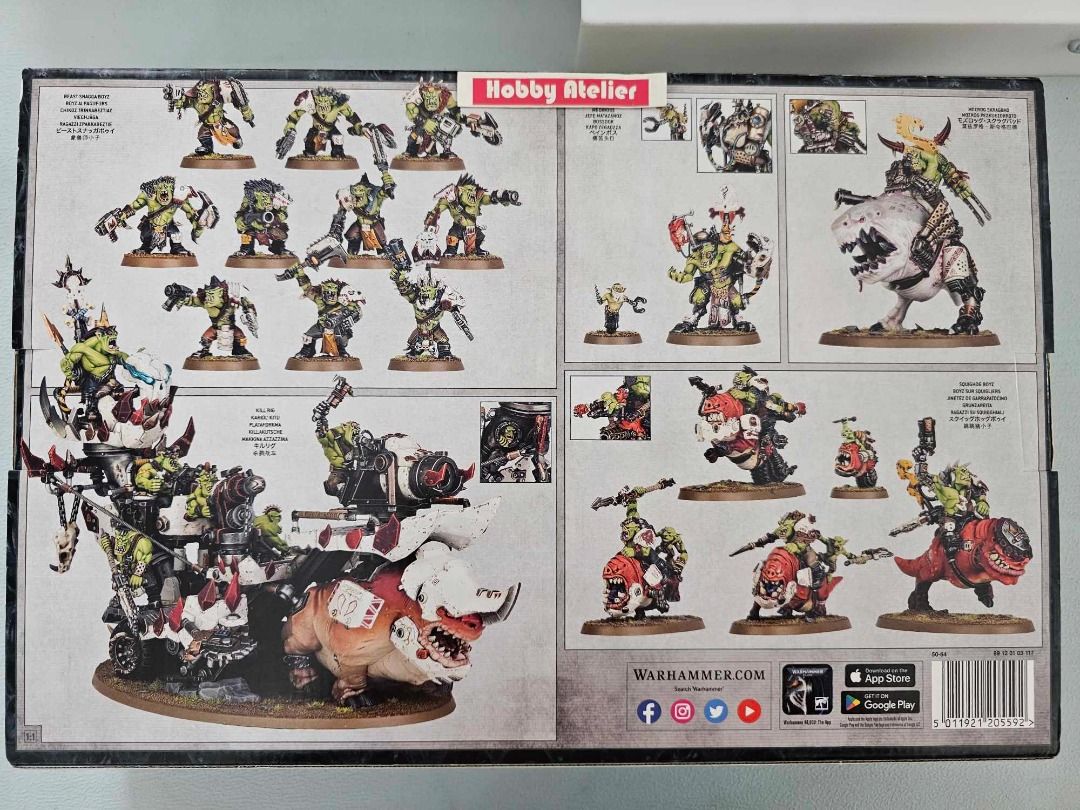 Warhammer 40K Battleforce : Orks: Beast Snagga Stampede, Hobbies & Toys, Toys & Games on Carousell