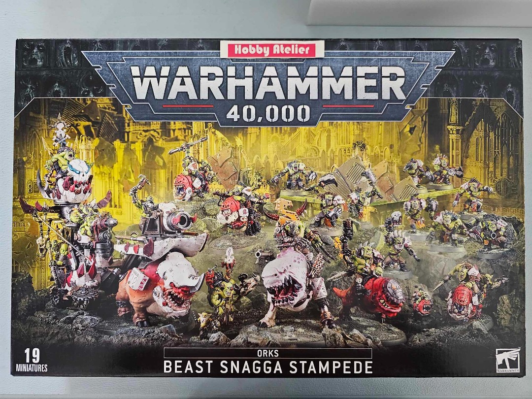 Warhammer 40K Battleforce : Orks: Beast Snagga Stampede, Hobbies & Toys ...