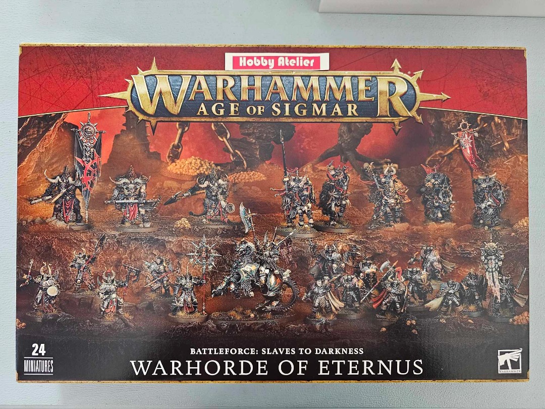 Warhammer Age of Sigmar Battleforce : Slaves to Darkness Warhorde of ...