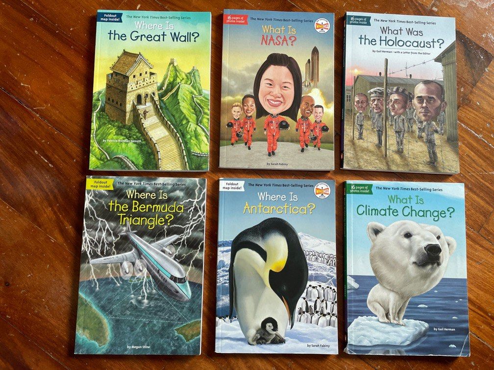 WHOHQ Books - Holocaust, Great Wall of China etc. -All for only P1200 ...