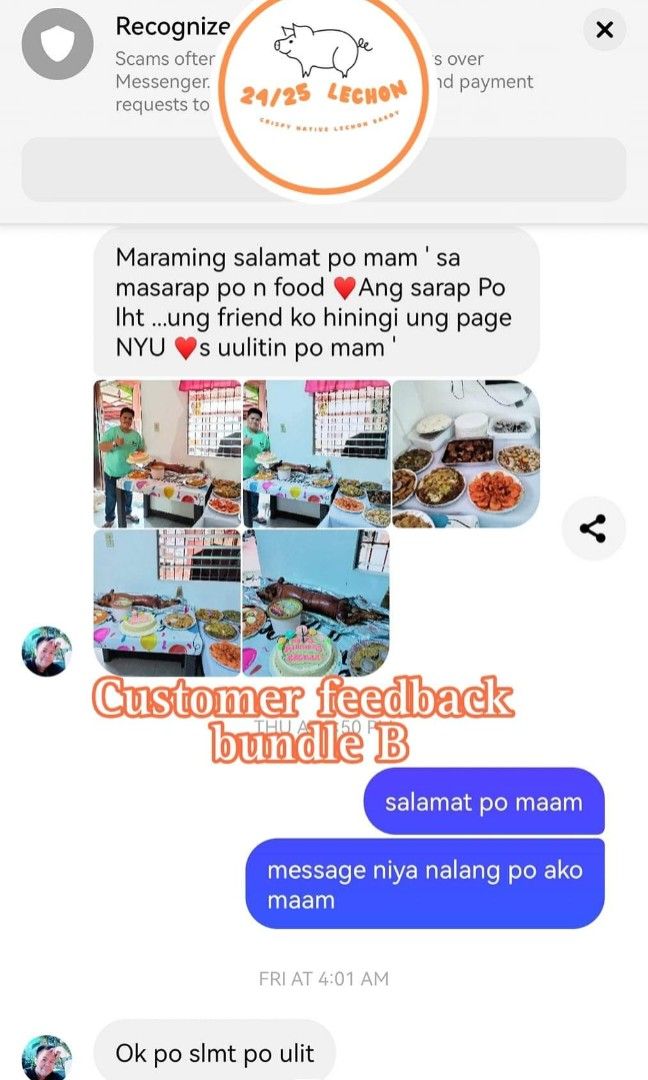 whole lechon baboy cebu style with 10 bilao size 10" package, Food ...