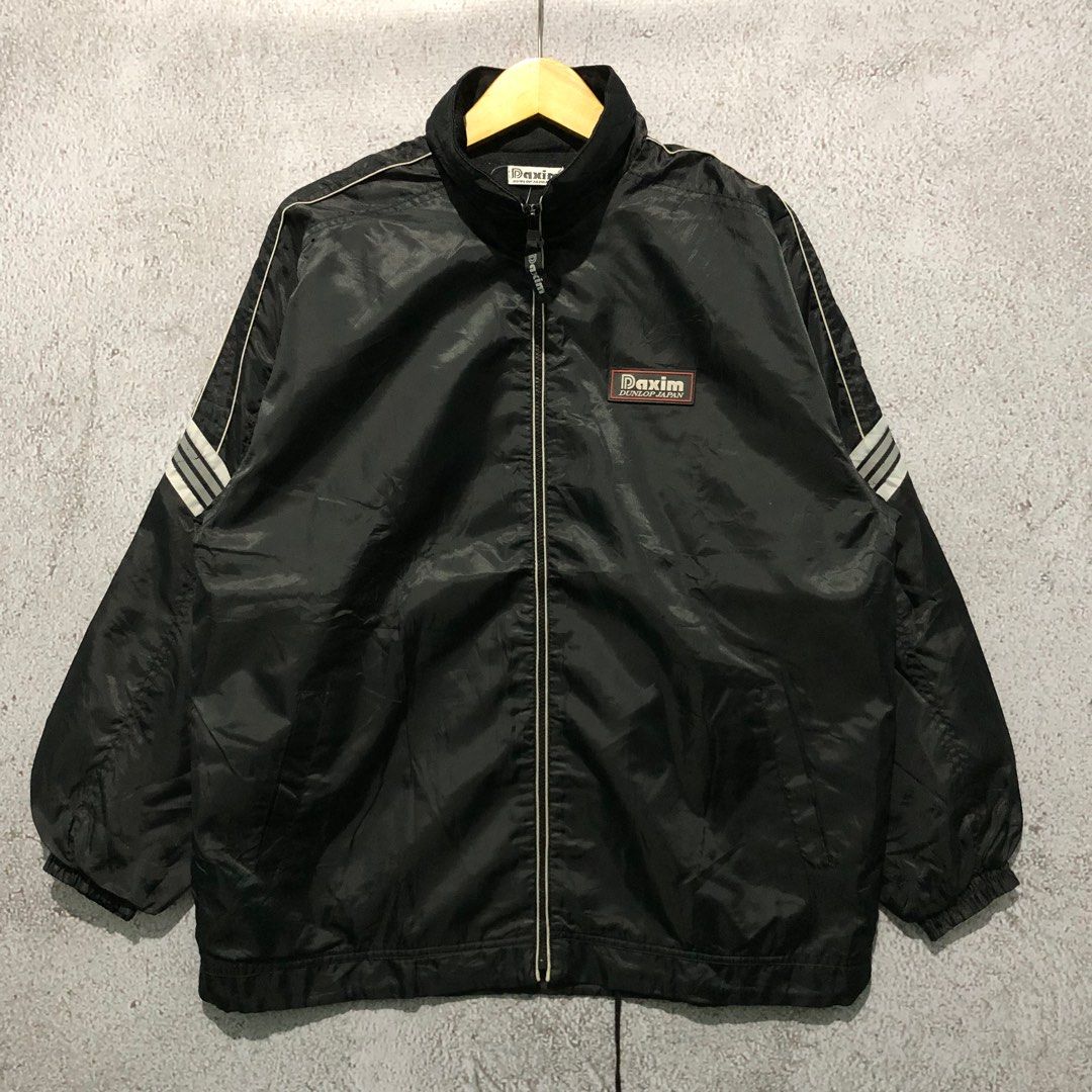 Windbreaker Jacket Daxim Dunlop Second Original, Fesyen Pria, Pakaian , Baju Luaran di Carousell