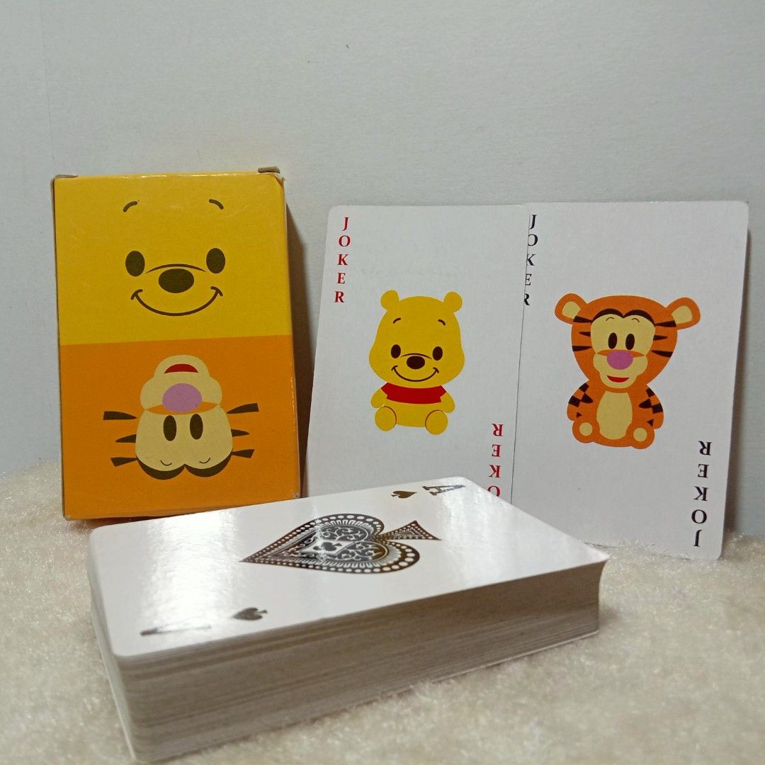 Winnie The Pooh Playing Cards DISNEY, Hobbies & Toys, Toys & Games on ...