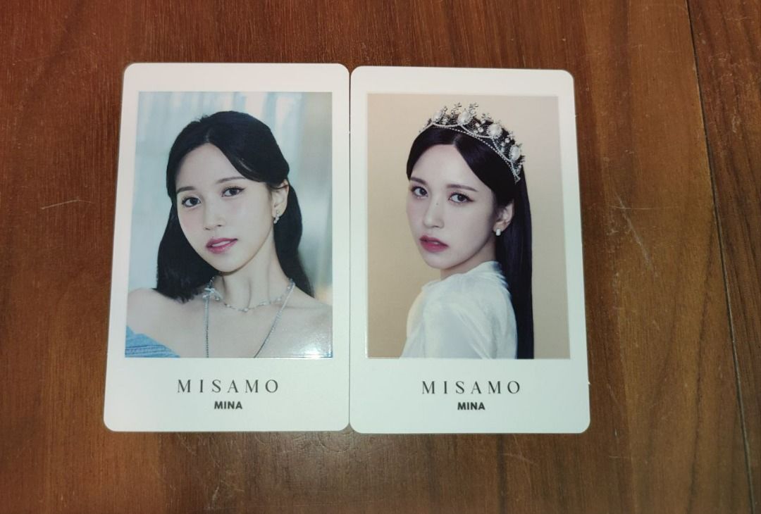 (WTS) - MISAMO Twice Mina Masterpiece Japan Showcase Photocard, Hobbies & Toys, Memorabilia ...