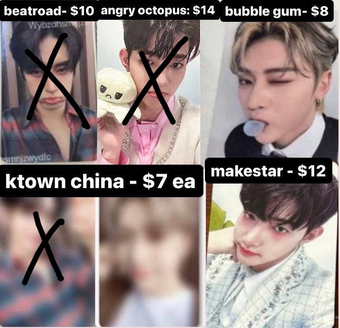 wts zb1 hao jiwoong matthew pobs beatroad angry octopus ktown4u ktown ...
