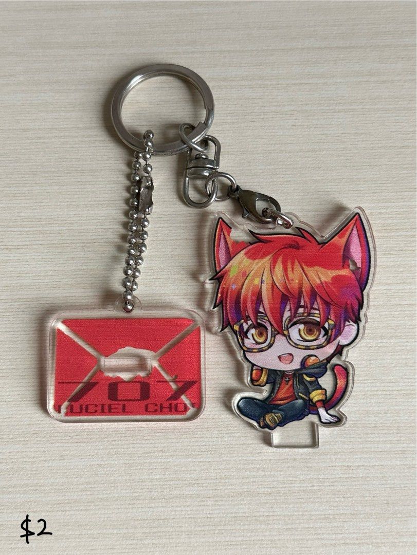 wts/lfb anime & bl keychains and standee (haikyuu, bungou stray dogs ...