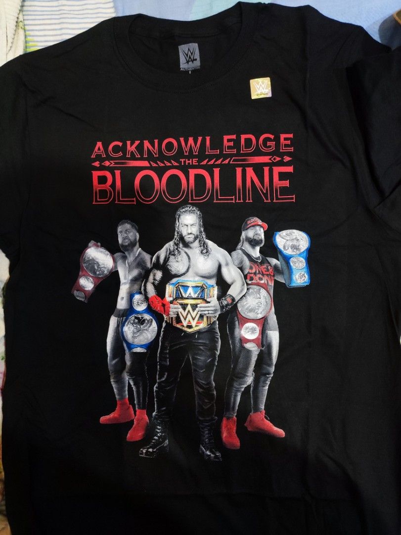 WWE Bloodline tee. Usos Roman Reigns, Men's Fashion, Tops & Sets ...