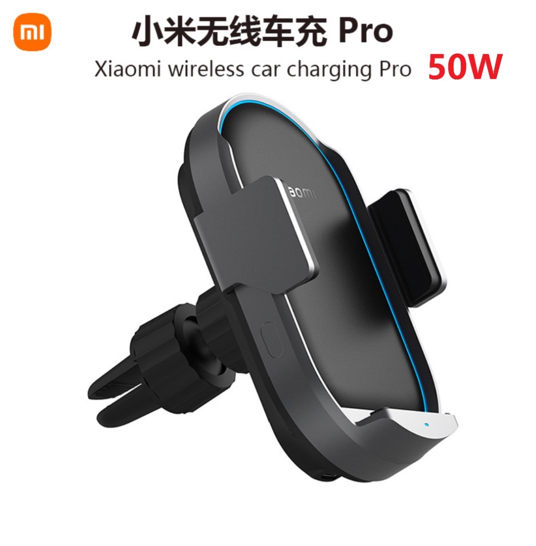 Xiaomi W Wireless Car Charger Pro Automatic Sensor Stretching Fast Charging Singapore Seller