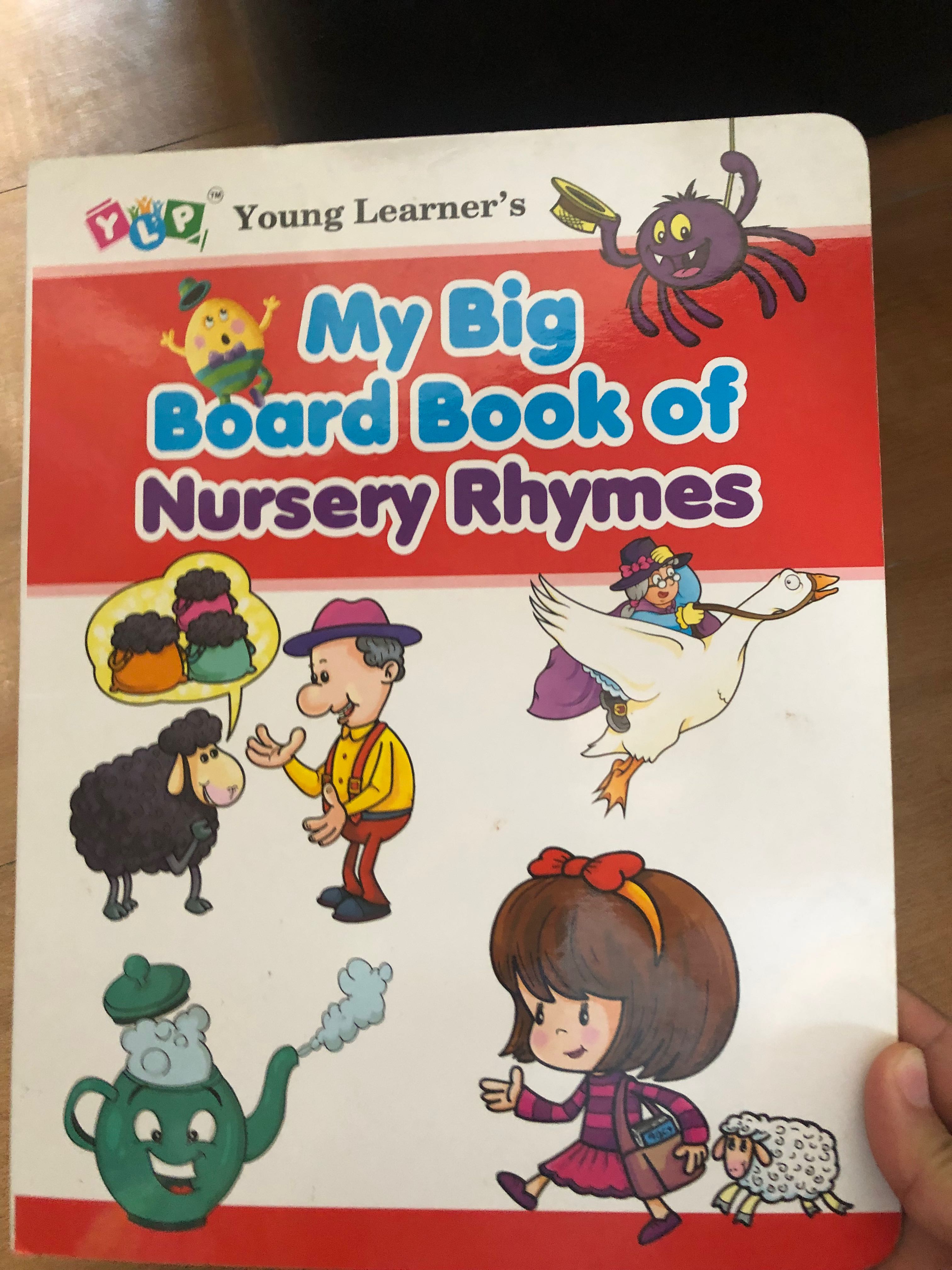 Young Learner’s My Big Book of Nursery Rhymes board book, Hobbies ...