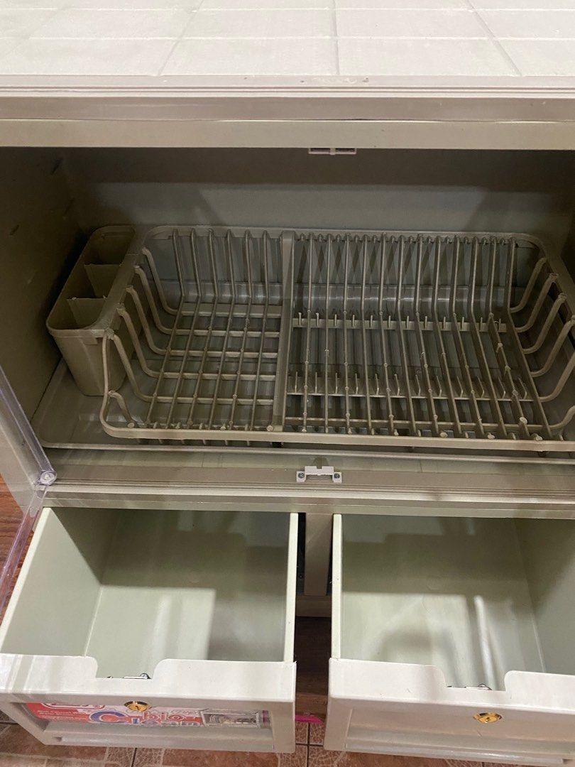 ZOOEY BIO CLEAN DISH CABINET DISH ORGANIZER, Furniture & Home Living ...