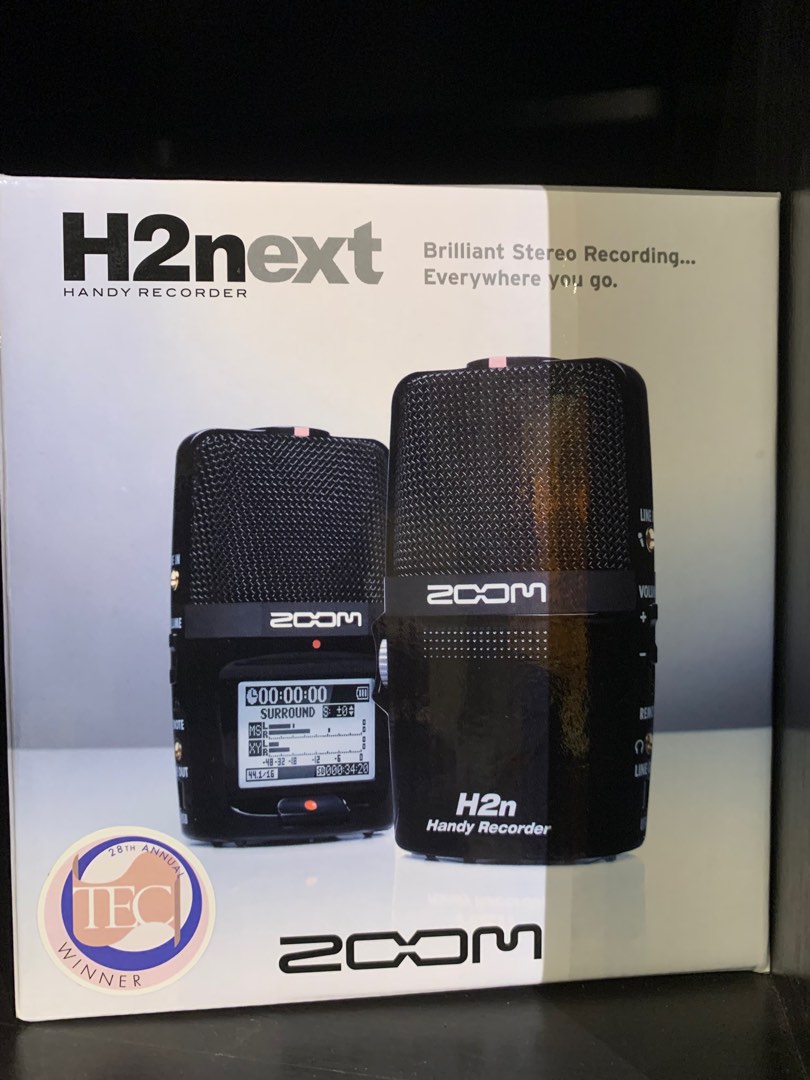 Zoom H2n 2-input / 4-Track Portable Handy Recorder, Audio, Voice Recorders on Carousell