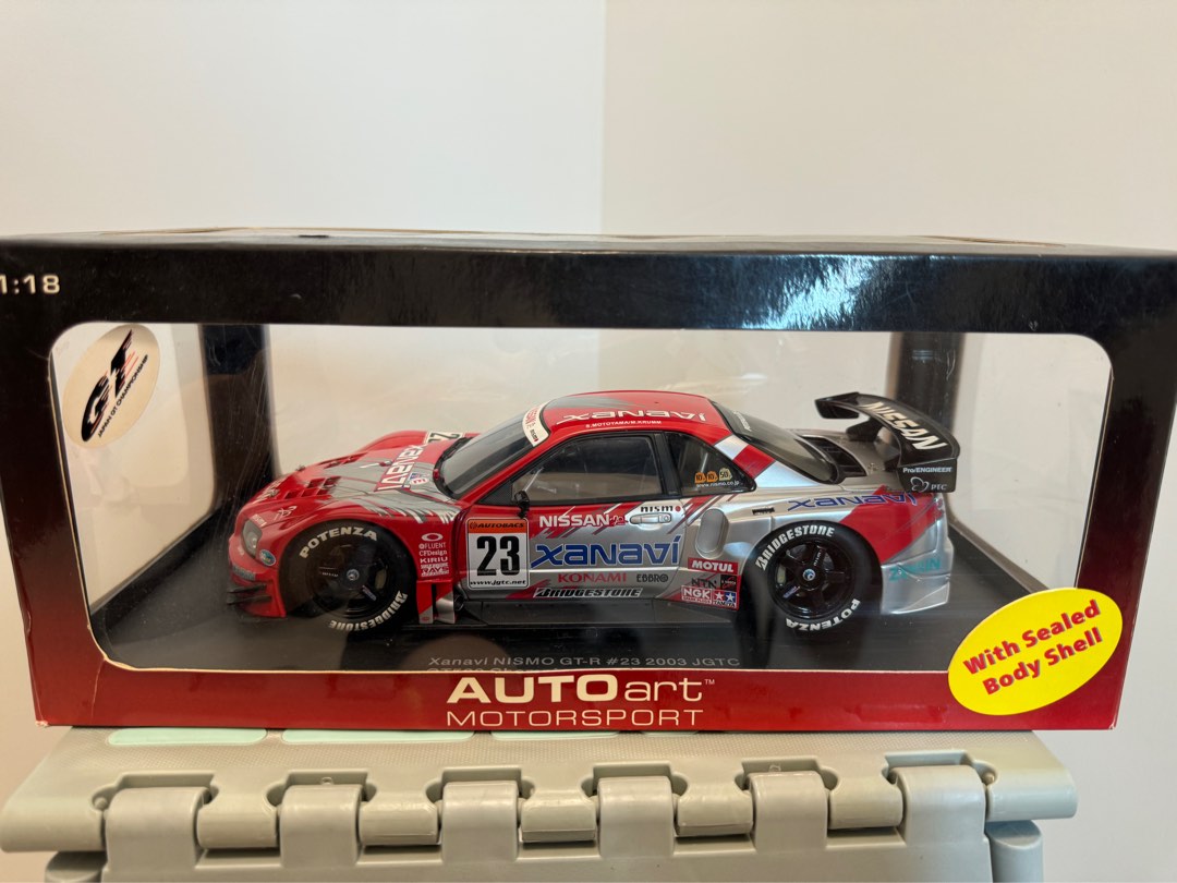 1/18 Autoart Xanavi Nismo GTR 2003 JGTC GT500 Champion 1:18 not kyosho ...