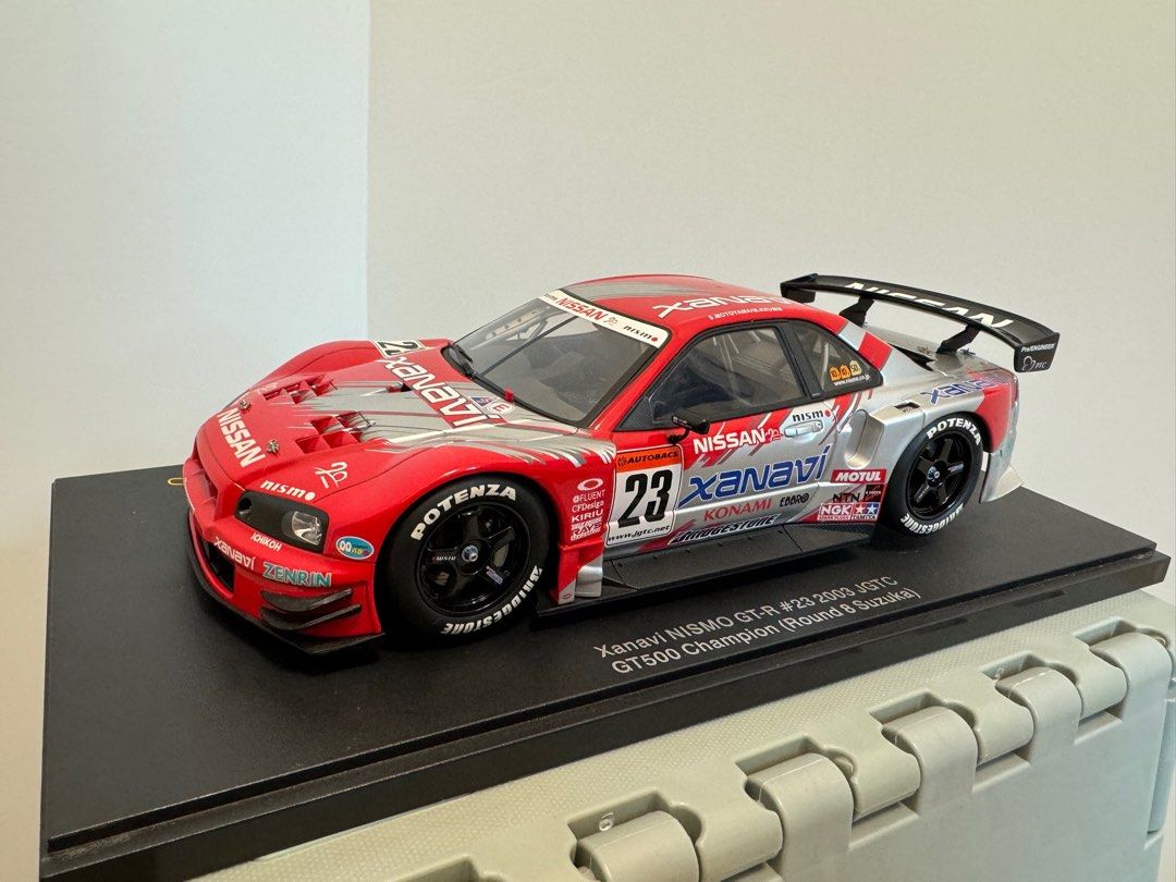 1/18 Autoart Xanavi Nismo GTR 2003 JGTC GT500 Champion 1:18 not kyosho ...