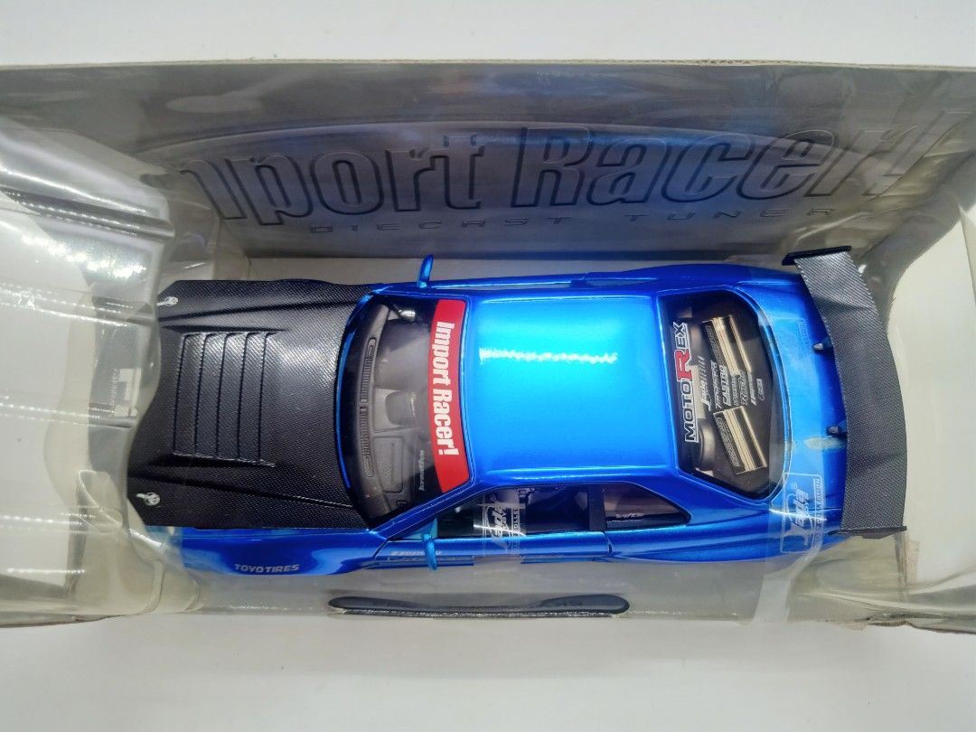 1:24 Nissan Skyline GTR R34 Import Racer by Jada Toys, Hobbies & Toys ...