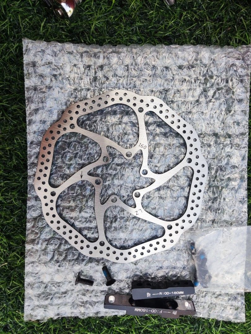 160mm rotor conversion, Sports Equipment, Bicycles & Parts, Parts ...