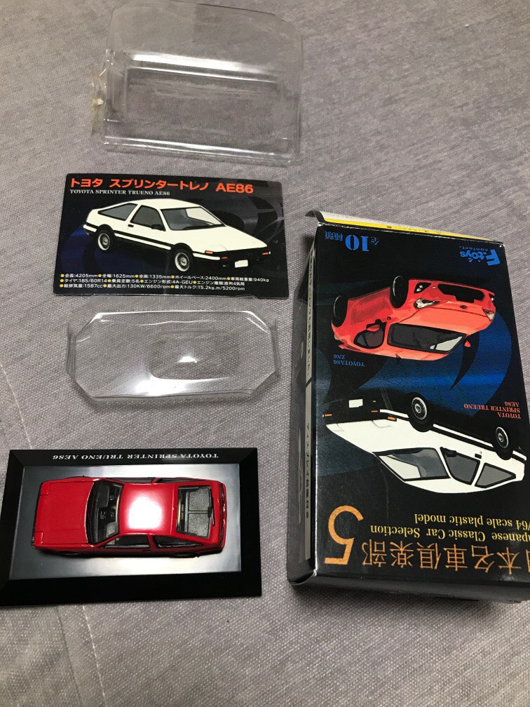 1/64 Ftoys F-toys ae86, 興趣及遊戲, 玩具 & 遊戲類 - Carousell