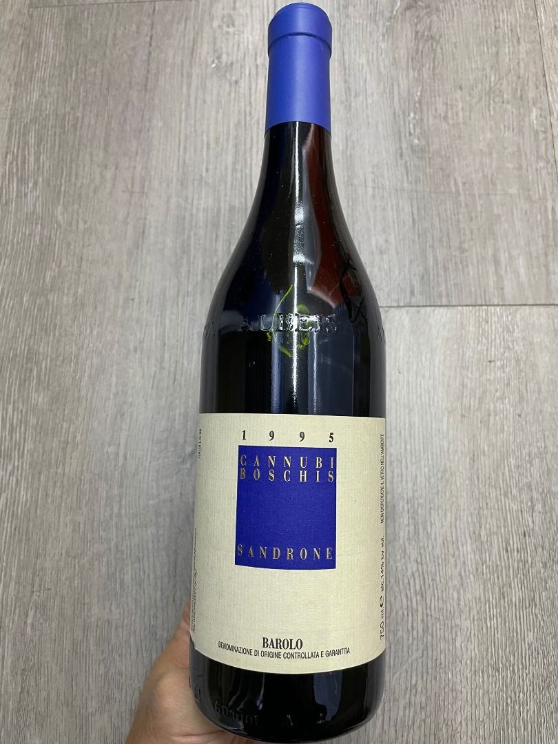 1995 Luciano Sandrone, Barolo, Aleste [Red Wine], Food & Drinks ...