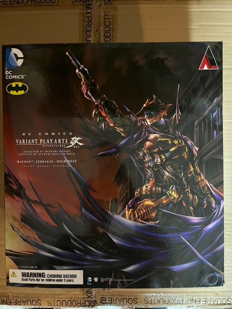2015 DC Square Enix Variant Play Arts Kai Batman Timeless Wild West ...
