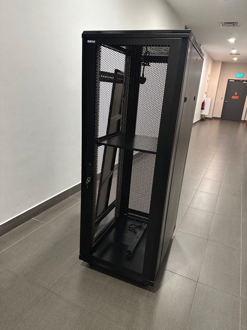 32U 60*80 cm server rack, Computers & Tech, Parts & Accessories, Other Accessories on Carousell