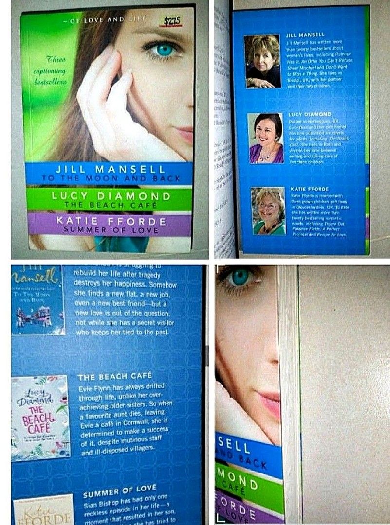 3 in 1 bn Summer of Love / Katie Fforde To the Moon and back / Jill ...