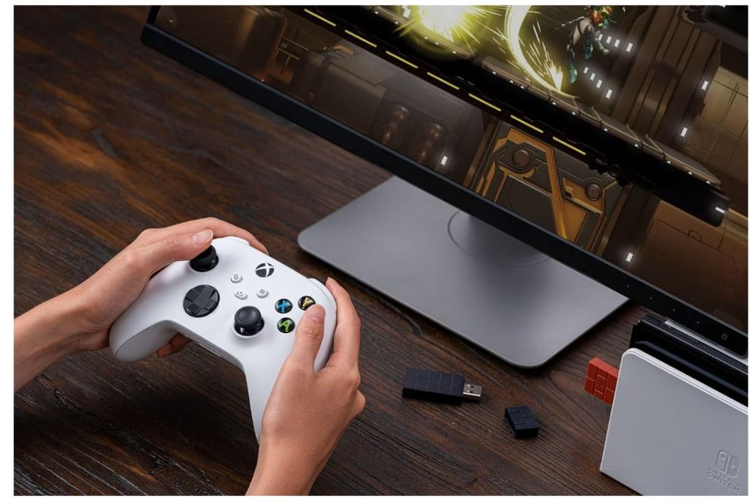 8BitDo Wireless USB Adapter 2 for Switch, Windows, Mac & Steam Deck ...