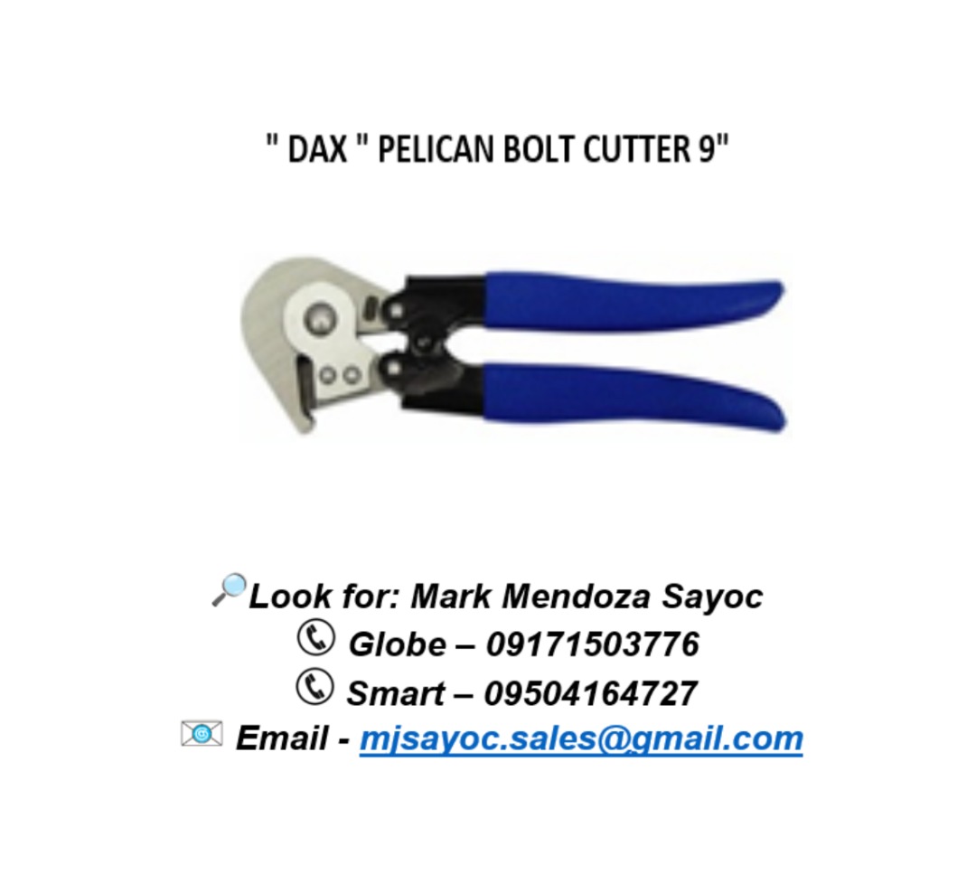 " DAX " PELICAN BOLT CUTTER 9", Commercial & Industrial, Construction ...