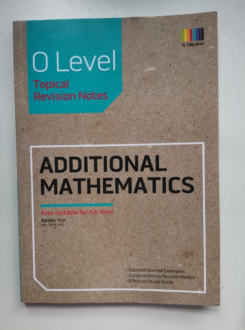 A math revision notes, Hobbies & Toys, Books & Magazines, Textbooks on ...