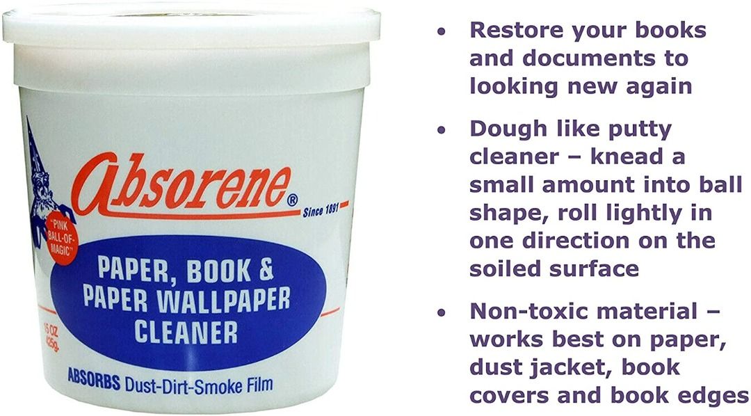 Absorene Specialist Comic / Paper Cleaner Putty, Hobbies & Toys, Books ...