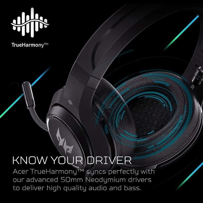 Acer Predator GALEA 350 Gaming Headset, Audio, Headphones & Headsets on ...