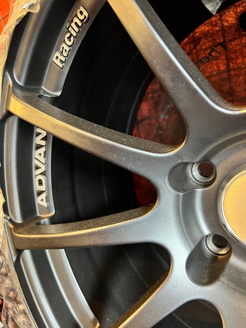 ADVAN RS Wheels for sale, Car Accessories, Tyres & Rims on Carousell