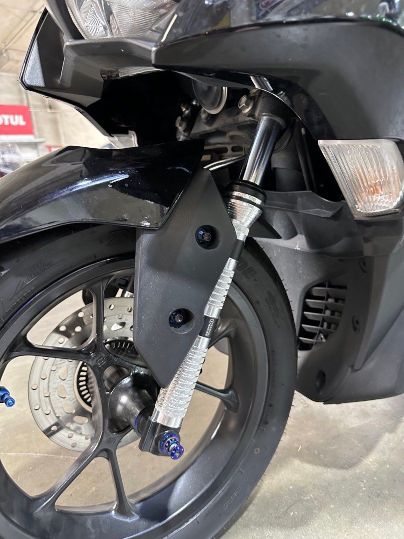 AEROX NMAX SNIPER CNC Lowered Fork, Motorcycles, Motorcycle Accessories ...